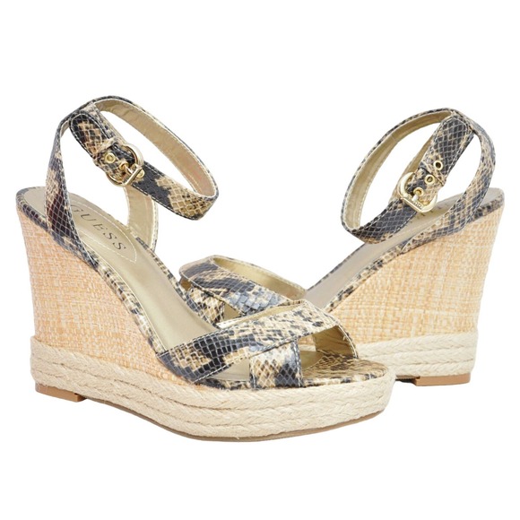 Guess | Shoes | Guess Trissa Espadrille Wedge Sandal Platform Shoe ...